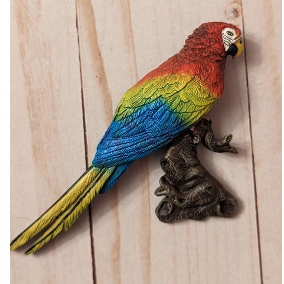 No brand | Other | Vintage Rubber Parrot Magnet 995 | Poshmark